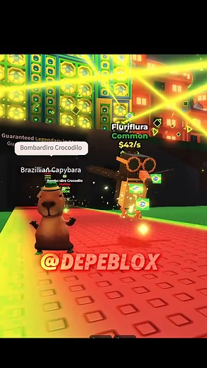 Capybara Singing Brazil Brainrot Song With Max Luck!! #stealabrainrot #roblox 🇧🇷 | Tendencia gamer