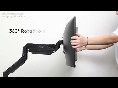 Pixio PS2S Heavy Duty Monitor Arm Installation Guide