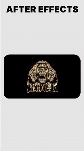 🔥 Fiery Gorilla Logo Animation – After Effects Motion Intro