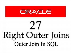 SQL tutorial 27: Right Outer Join in SQL by Manish Sharma for RebellionRider