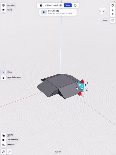 Skate Park Pyramid in Shapr3D