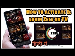 how to activate zee5 on tv l how to login zee5 in tv l how to login zee5 in samsung smart tv