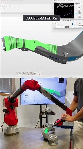 Automotive Steering Knuckle 3D Inspection with Kreon Portable CMM Arm #automobile #qualitycontrol