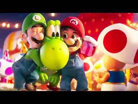 The Super Mario Galaxy Movie - Mario, Luigi and Yoshi going to the Party (4K)