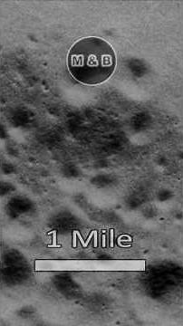 Moon Video to Scale (Far-Side of Moon) 4K #space