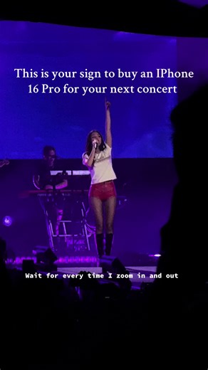 This phone sees better than my eyeballs fr #lolapalooza #concerts #iphone #iphone16 #oliviarodrigo #bensonboone #linkinpark #fangirl #photography #paris