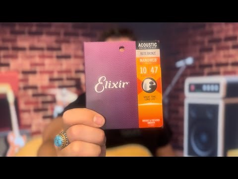 Acoustic Guitar String Recommendation (Elixir Nanoweb 10/47)