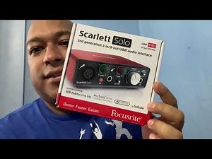 Cómo conectar la Focusrite a tu celular.