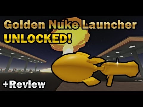 Reviewing the GOLDEN NUKE LAUNCHER | A Dusty Trip (Flash warning)
