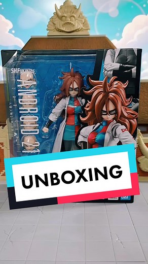 Unboxing de Android 21: Figura de colección con accesorios y articulaciones de calidad