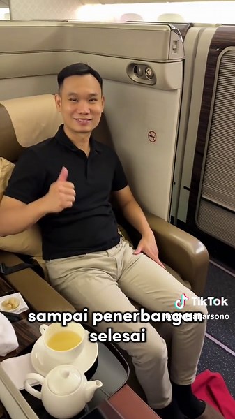 Review First Class Garuda Indonesia: Jakarta-Amsterdam