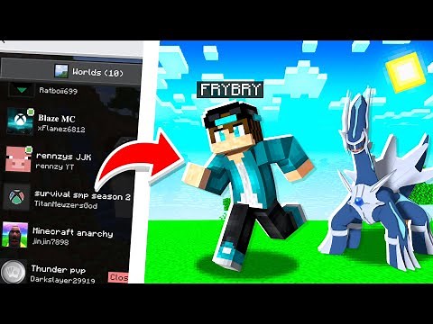 BEST Pixelmon Realm For Minecraft Bedrock 1.21! - REALM CODE
