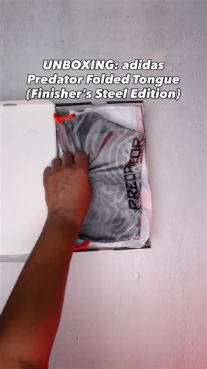 WorldSoccerShop on Instagram: "UNBOXING: adidas Predator Elite Folded Tongue FG Cleats (Finisher’s Steel Edition) Out now at WorldSoccerShop ⭐ #adidaspredator #adidas #cleat #futbol"