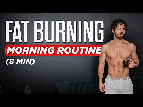 8 MIN FAT BURNING MORNING ROUTINE | Do this every day | Rowan Row