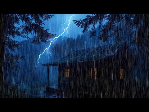 Sleep Instantly with Heavy Rain – Thunderstorm Sounds for Insomnia & Stress