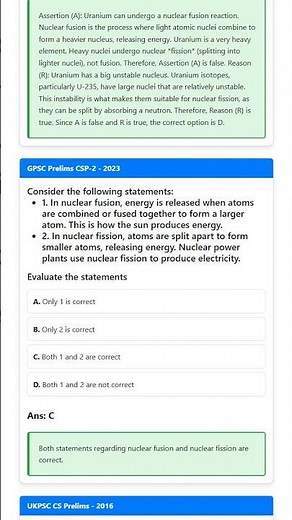 Nuclear fusion: stellar energy processes, controlled thermonuclear fusion.