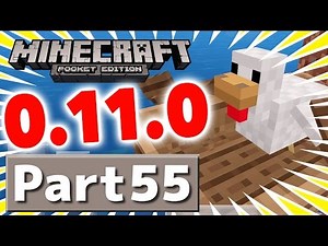【瀬戸のマインクラフトPE】#55 マイクラPE（バージョン0.11.0）アップデートキターーー！さっそく鳥さんとボートに乗ってデートしてみた！