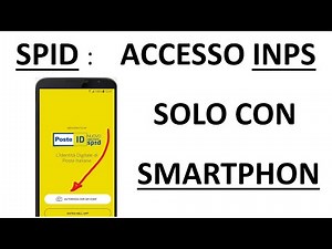 SPID - CON IL TELEFONO (INPS) SMARTPHONE e CELLULARE