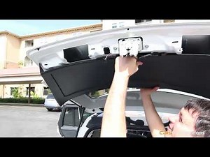 HOW TO INSTALL BACKUP CAMERA in Mercedes Benz GLK Aftermarket Rear View Camera for Mercedes w/NTG4.5