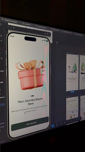 I designed a self care advent calendar #christmas #adventcalendar #uidesign #uiuxdesign #figma