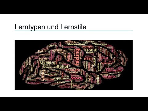 Lerntypen und Lernstile