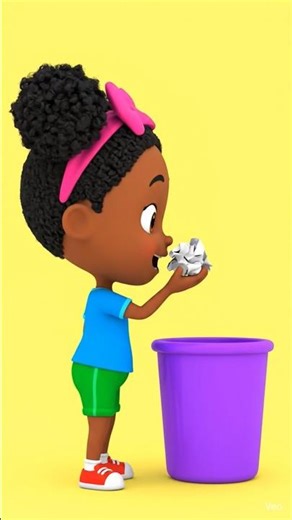 Use Dustbin | Good Habits for Kids | #Shorts