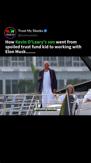 TMS on Instagram: "Trevor O’Leary, son of Kevin O’Leary, defied early assumptions that he was merely a “spoiled trust fund kid” by forging his own path as an engineer at Tesla. When Trevor asked about his trust fund, Kevin responded by cutting off financial support once school ended, forcing Trevor to rely on his own abilities. That challenge pushed him to thrive academically, earning an Electrical Engineering degree from McGill University and leading its Formula Electric team to repeated wins.