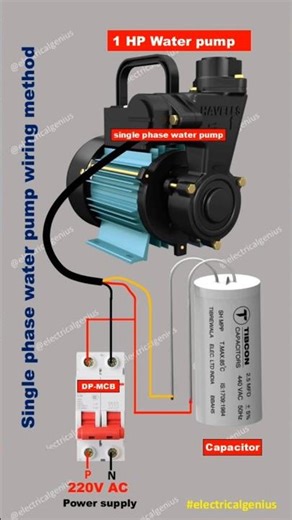 How to Connect Water Pump with Capacitor | Easy Wiring Guide