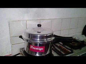 Prestige Pressure Cooker Using for The First Time - Home Video