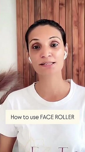 How to Use Face Roller | ‪@SheetalPungliya‬ | Face Yoga