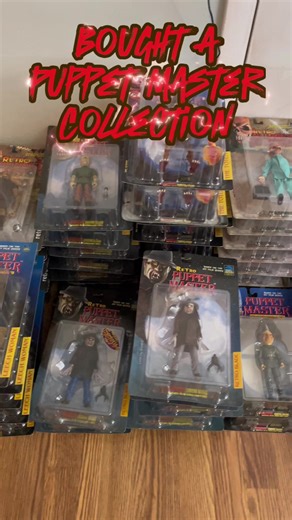 Bought a Puppet Master Collection! #puppetmaster #actionfigure #toys #horror #movie #1990s #collection #forsale #online #toysplayatnight