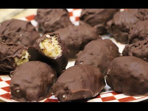 QUICK AND EASY HOME MADE MOUNDS /SIMPLE CANDY RECIPE / CHERYLS HOME COOKING