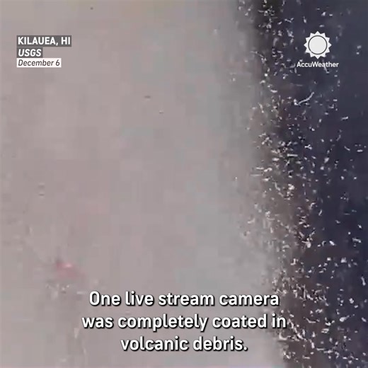 Hawaii’s Kilauea volcano erupted this weekend, sending lava fountains over 1,000 feet high and even destroying a USGS camera. 🌋 | AccuWeather