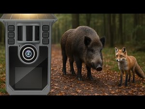 Waldangeln mit der Wildkamera Hrivcam HR-HC13 Hunting & Trail Camera