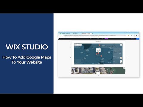 Wix Studio | How to Add Google Maps to Your Website