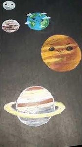 How to draw Solar system