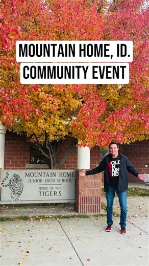 I was honored to have 5 presentations in Mountain Home, Idaho including a community night. I want to thank Mayor Sykes and your amazing team for inviting me. Together we changed lives and made a difference! #nevergiveup #changinglives #marcmero #suicideprevention #ibelieve #choices #youmatter #bekind #love #hope #family