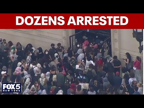 Columbia University protest: 75 arrested after library takeover