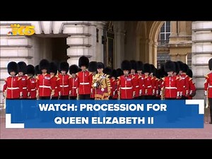 Procession for Queen Elizabeth II