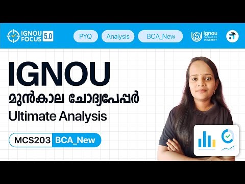 MCS 203 Operating system | BCA_New | IGNOU PYQ Analysis | Kerala's No.1 IGNOU Coaching Platform
