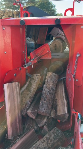 People say that we don’t need a processor for the logs we have here. My question to them is, how else am I supposed to drink my coffee while making firewood? #Firewood #smallbusiness | Metsa Machines