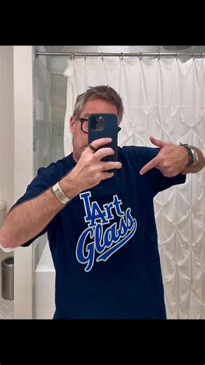 From baseball to glass. Reping my city in all fronts. #glass #art #glassart #millefiori #murrine #flamework #lampwork #paperweight #paperweights #dodgers | The Paperweight Collection