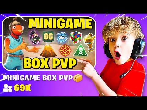 WINNING EVERY MINIGAME IN FORTNITE BOX FIGHTS!