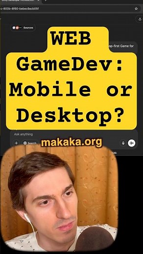 Mobile or Desktop: Web Game Development with #Unity + #ChatGPT #GameDev