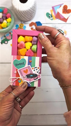 Looking for a sweet way to use your Shadow Box Punch Board? 🍭 Happy Valentine’s Day to our Crafting Community! Today we’re showing you how to think "outside the frame." Watch how easy it is to create a sturdy little shadow box, add a decorative wrap, and fill it with seasonal treats. This project is perfect for: ✅ Party favors ✅ Desk drops for colleagues ✅ A little "I appreciate you" gift We are proud to be a major stockist of American Crafts and We R Makers, shipping to crafters everywhere (ex