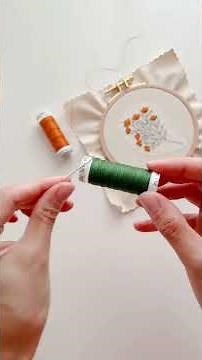 Sulky Fall Botanicals Embroidery by Hand or Machine