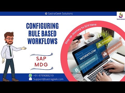 WF Configuring Rule Based Workflows || SAP MDG