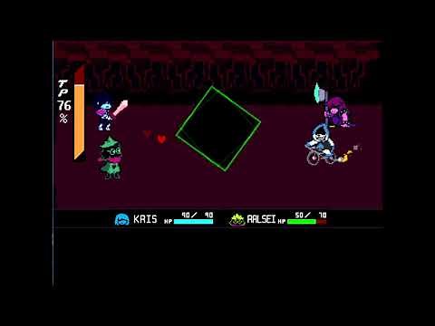 Deltarune Chapter 1: Lancer & Susie Fight