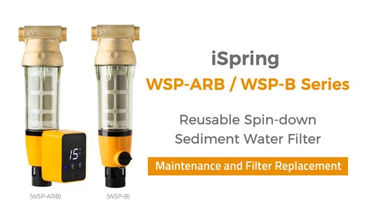 Watch iSpring WSP-ARB WSP-B Series Maintenance/Filter Replacement on Amazon Live