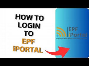 How to Login to EPF iPortal?